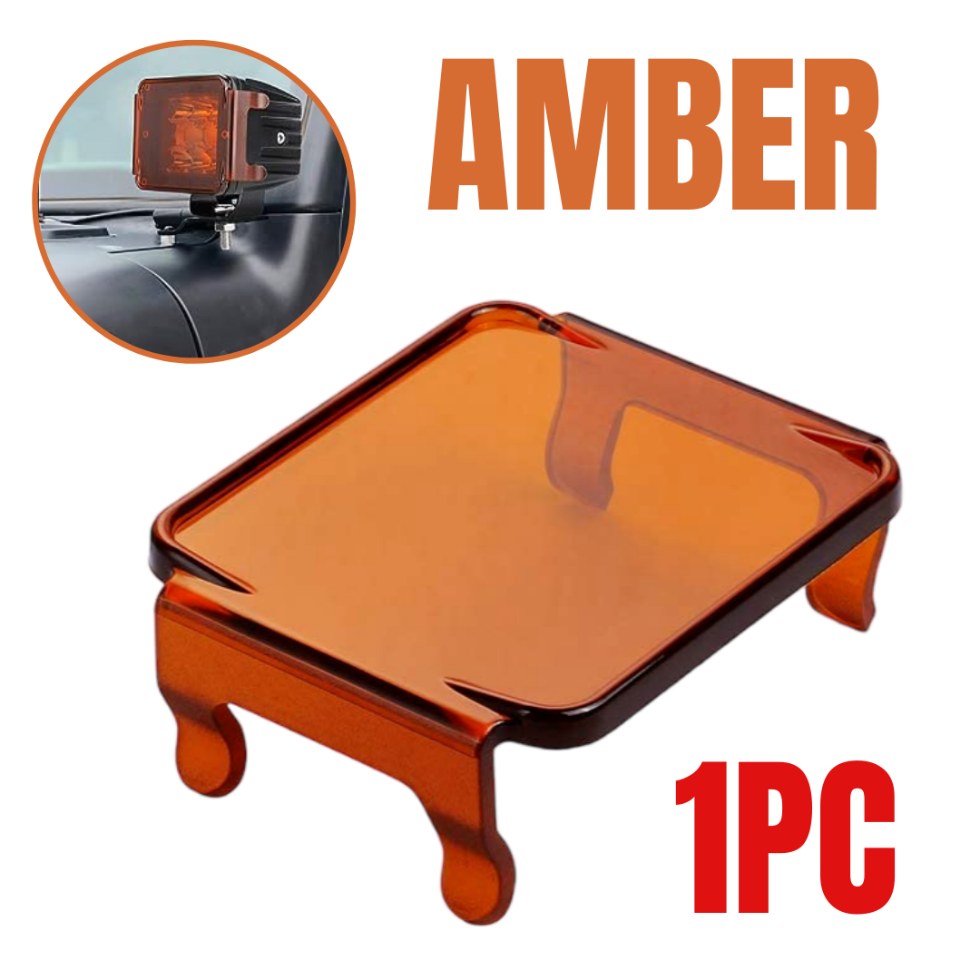 OSCPA 1PC LED Cube Light Covers 3 Inch Square Off Road Lights Driving ...