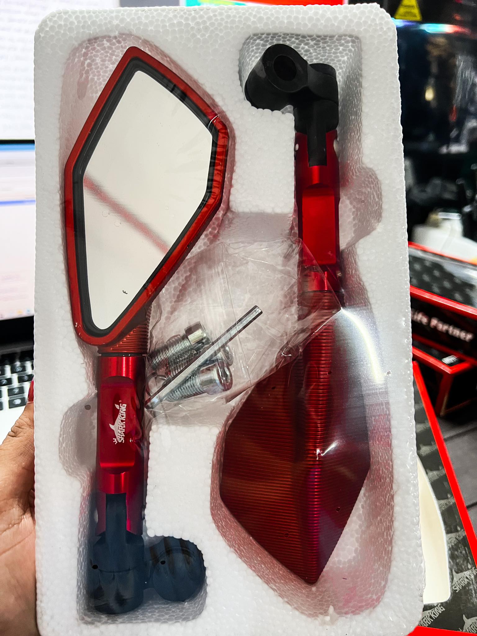 SHARK KING SIDE MIRROR GB-110 | Lazada PH