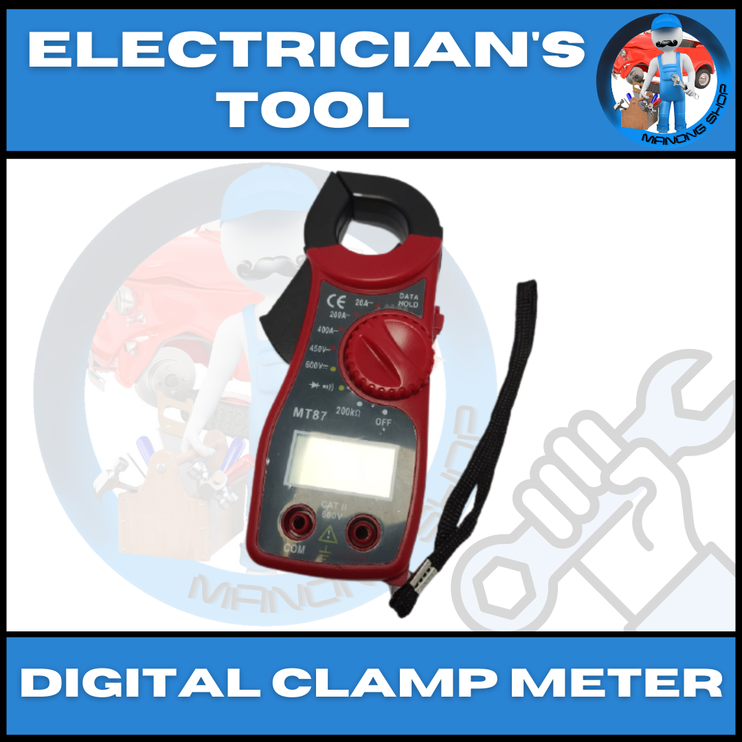 Manong Shop Digital Clamp Meter Electrical Test Tool Engineered To ...