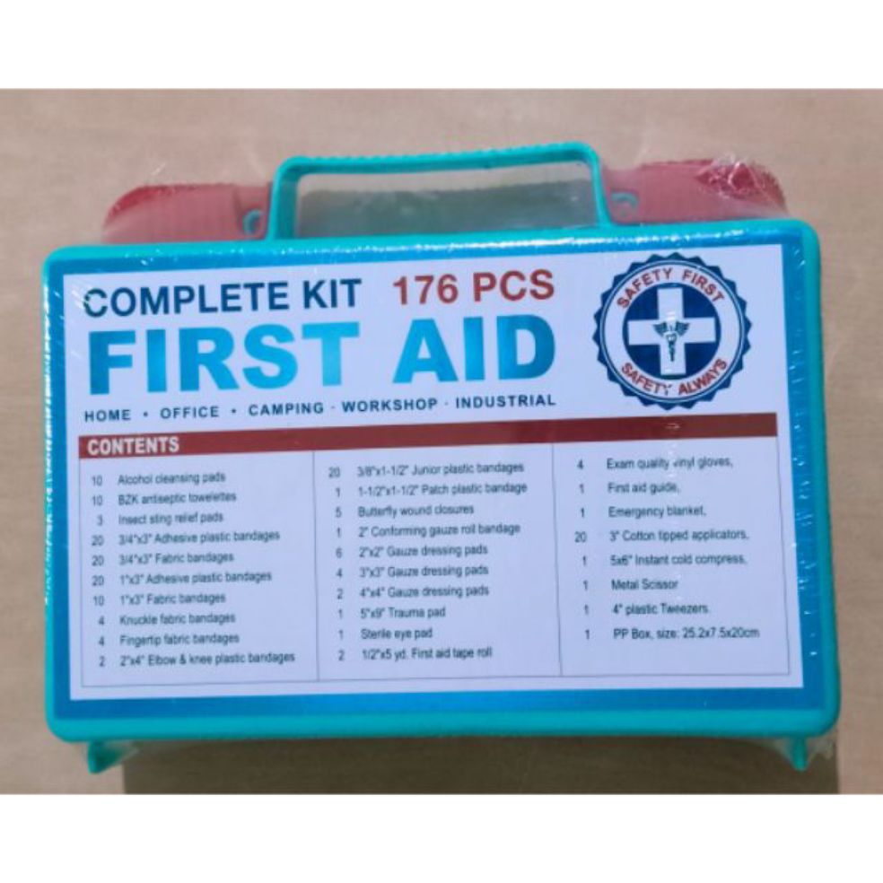 First Aid kit 176 pcs | Lazada PH