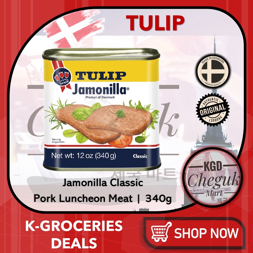 AJDL selllvat76 Tulip Jamonilla Original Classic Denmark Spam Pork ...