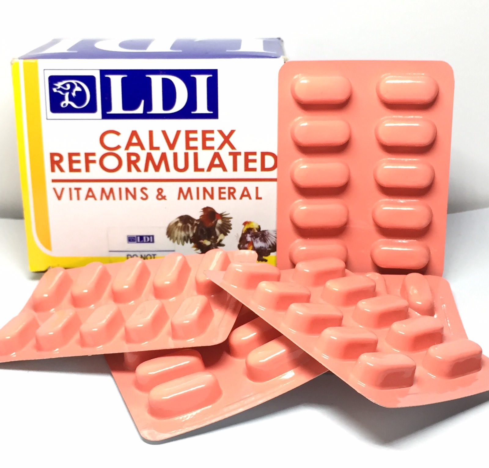 [SOUTH VET] 50 Capsule LDI Calveex Reformulated Vitamins and Minerals ...