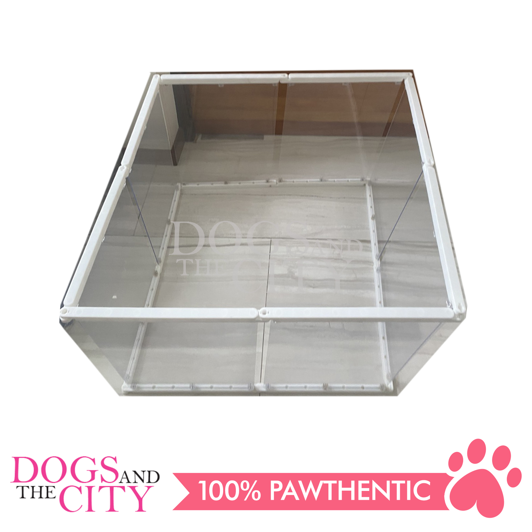 M-BABY Patented Transparent Modern ACRYLIC Pet Playpen Portable Model ...