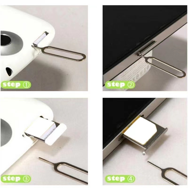 【OSO】1PCS Universal Slim Sim Card Tray Pin Removal Tool Needle Opener ...