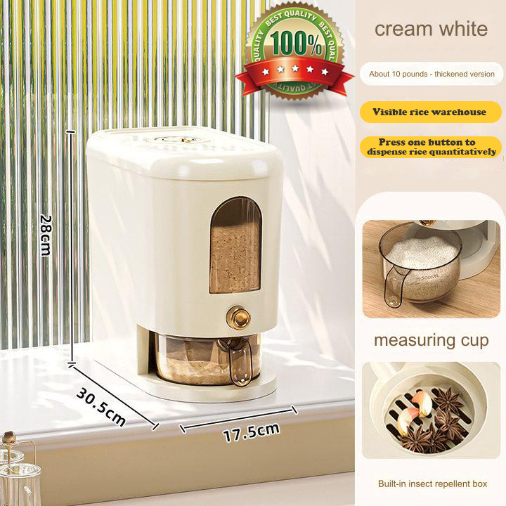 【COD&Local】Rice bucket insect-proof moisture proof sealed rice cylinder ...
