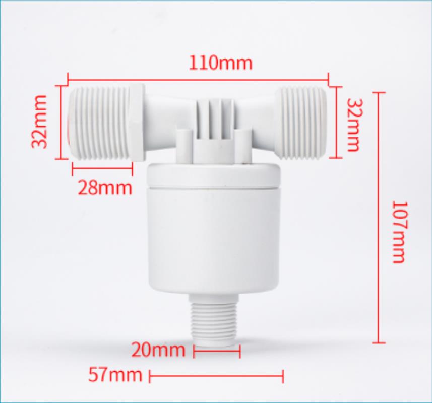LCAUTOMATA 1" Auto Fill Float Valve Automatic Water Level Control Valve ...