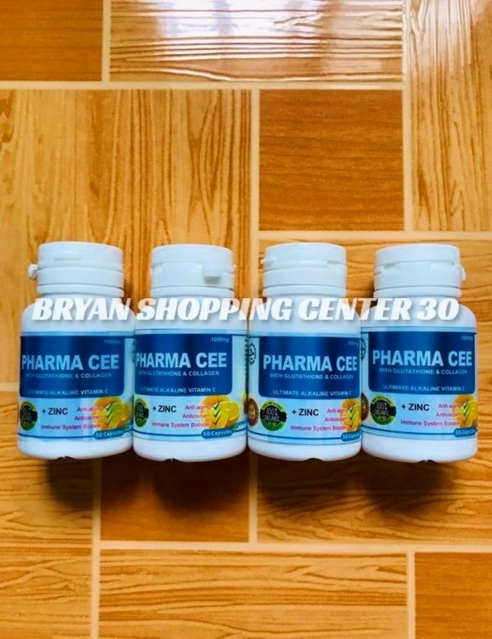 Pharma Cee Ultimate Alkaline Vit C + Zinc With Gluta & Collagen 50 ...