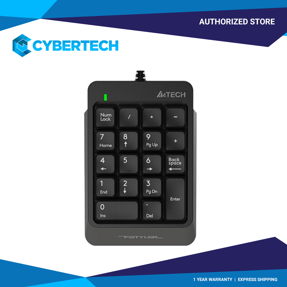 A4tech FSTYLER FK13 USB RETRACTABLE numeric keypad | Lazada PH