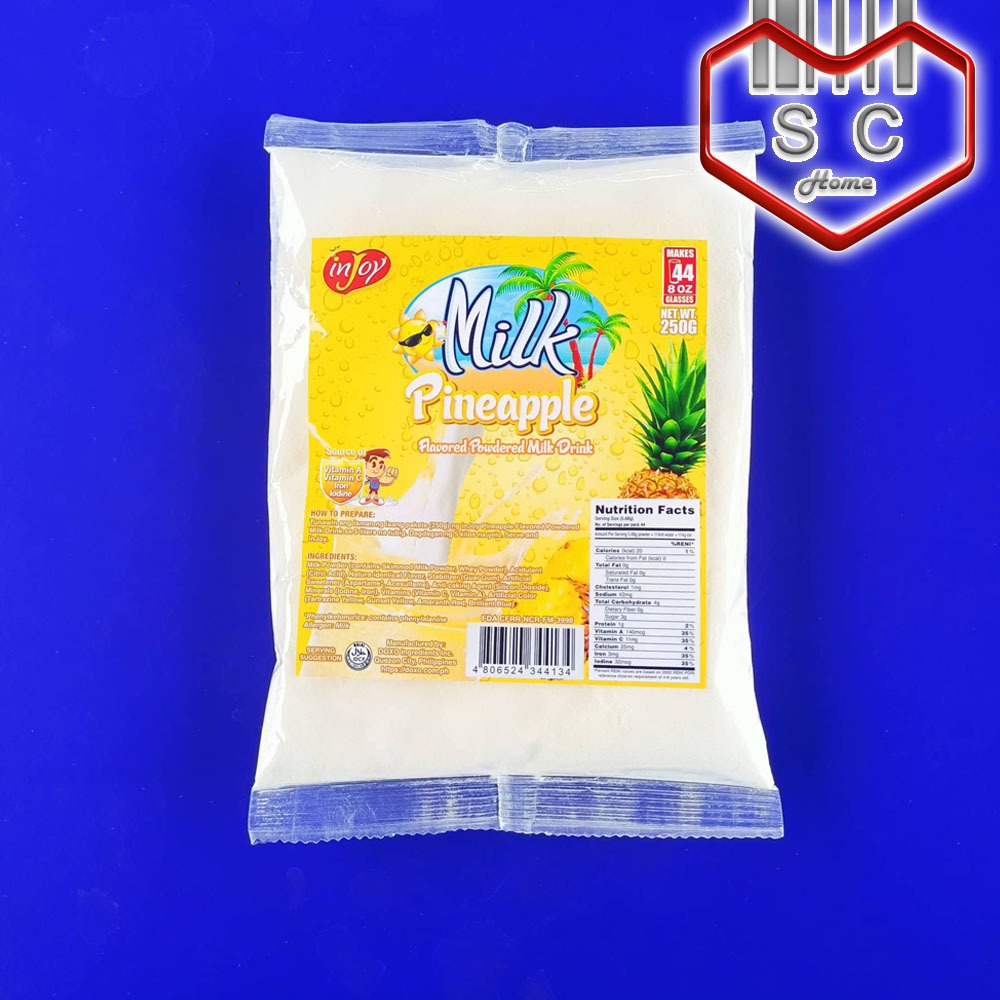 Injoy Milk Mango & Pineapple Palamig 250g | Flavored Powdered Milk ...