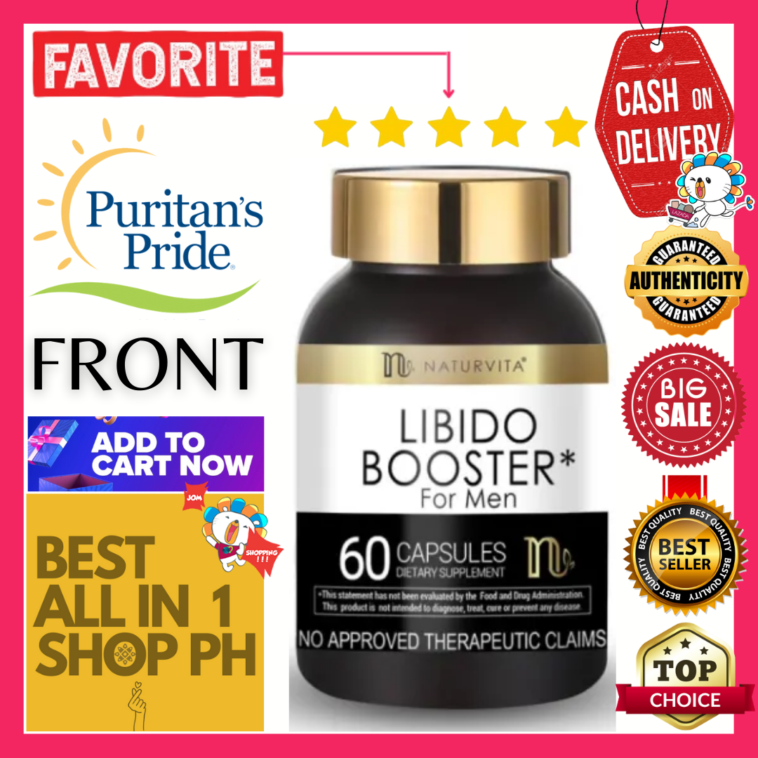 NATURVITA Libido Booster for Men, 60 Capsules | Extra Strength Complex with Saw Palmetto Ginseng ...