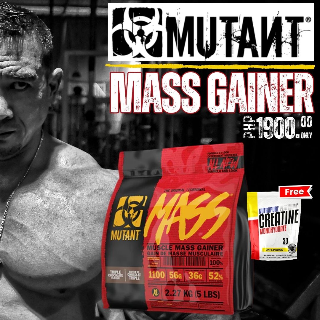 Mutant Muscle Mass Gainer | Mutants #1 Selling Mass Gainer | Lazada PH