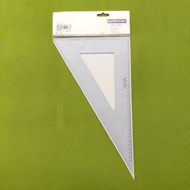 Staedtler Mars 567 36-60 Triangle 60° Set Square 36cm | Lazada PH