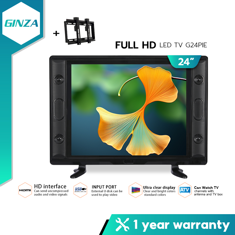 GINZA 24 inch TV 32 40 inches TV LED TV Flat Screen TV Not Smart TV Cheap TV HDMI-AV-VGA-USB ...