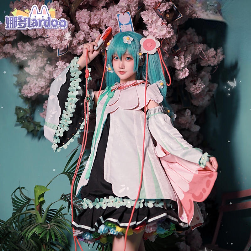 MUGE Lardoo VOCALOID Hatsune Miku cos costume miku 2022 magic future ...