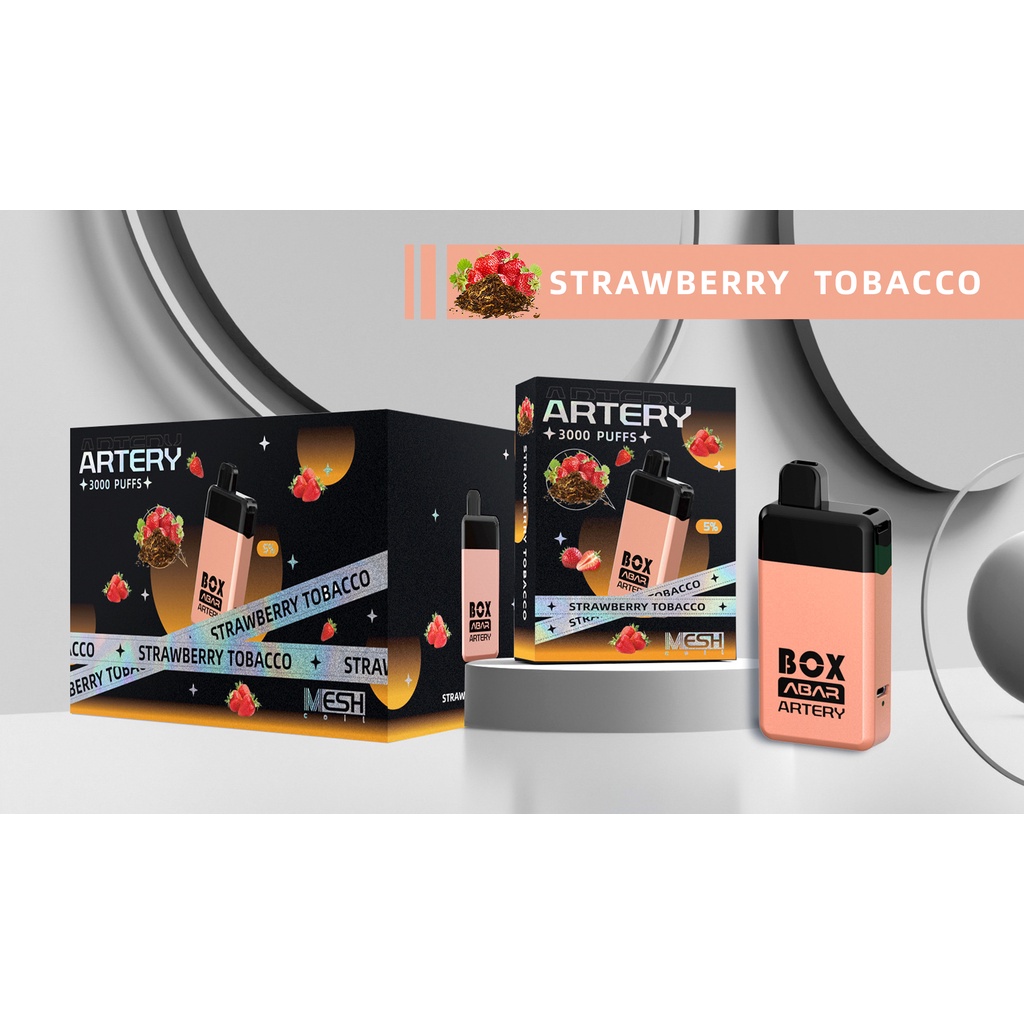 Artery Abar Box 3000 Puffs Rechargeable 13ML Ready Stock | Lazada PH