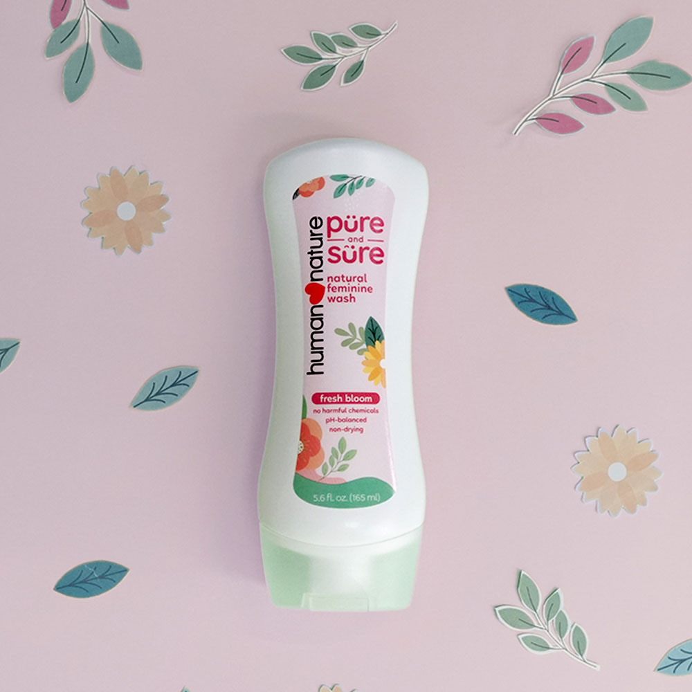Human Nature Pure and Sure Natural Feminine Wash - Cool Fresh Tea / Fresh Bloom | Brio Health ...