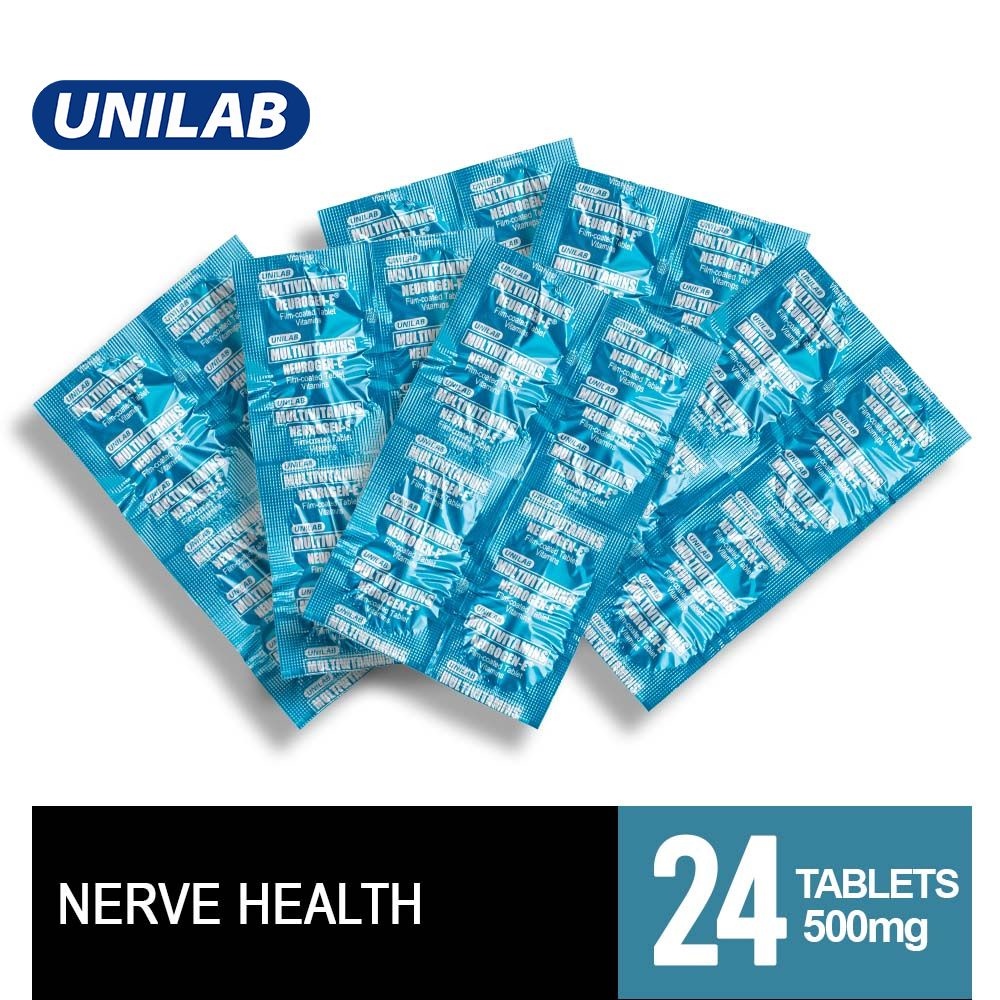 Neurogen-E 24 Tablets Vitamin B-Complex E (For Nerve Repair Protection ...