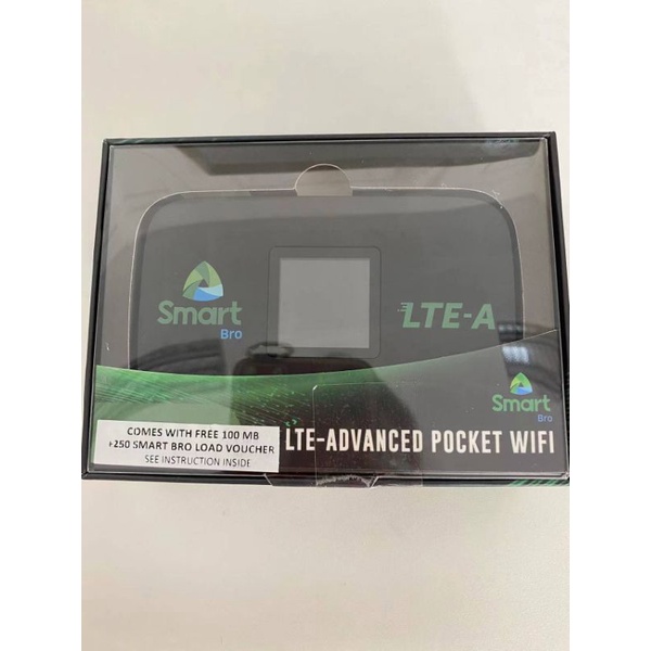 Smart Bro Prepaid LTE-Advanced Pocket WiFi CAT 6 with FREE 100MB and ...