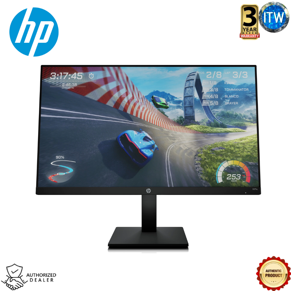 HP X27q - 27inch, QHD(2560 x 1440) IPS, 1ms, 165Hz, HDR Gaming Monitor ...
