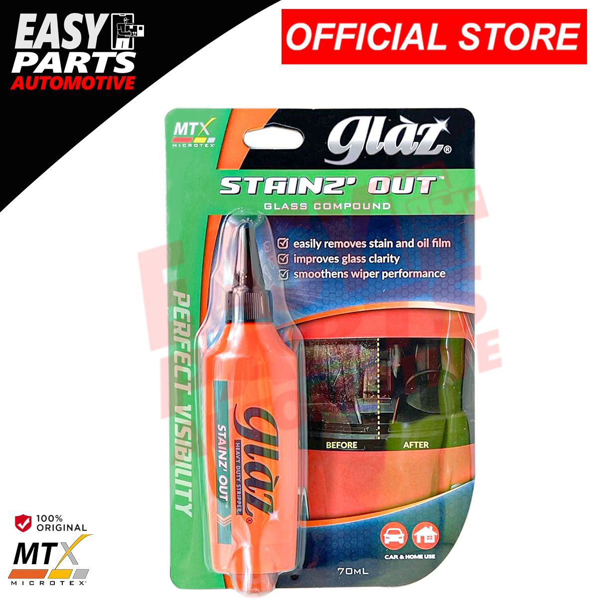 Microtex MTX Glaz Stainz Out 70ml | Lazada PH
