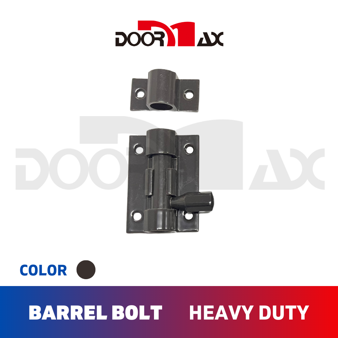 DOORMAX Heavy Duty Barrel Bolt (Brown/Anodize/White) | Lazada PH
