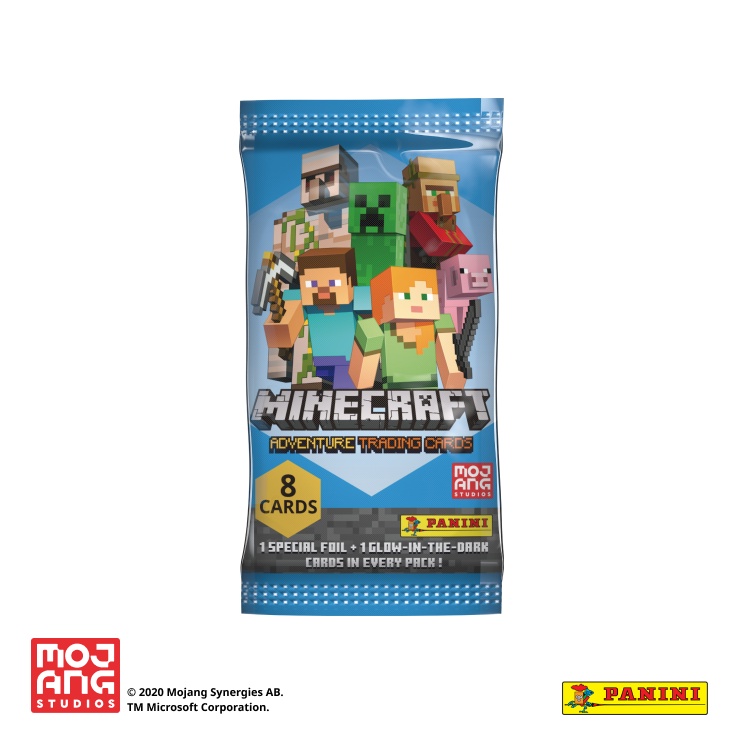 ♩Panini Minecraft Adventure Trading Cards Packet♢ | Lazada PH
