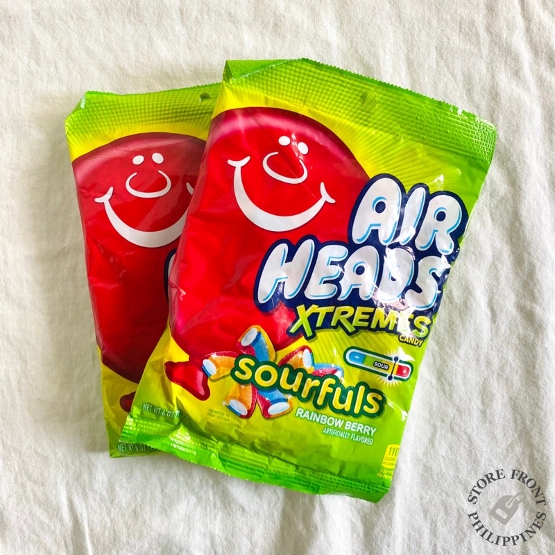 ON HAND] Airheads Xtreme Sourful Sweetly Sour Chewy Candy Rainbow Berry ...