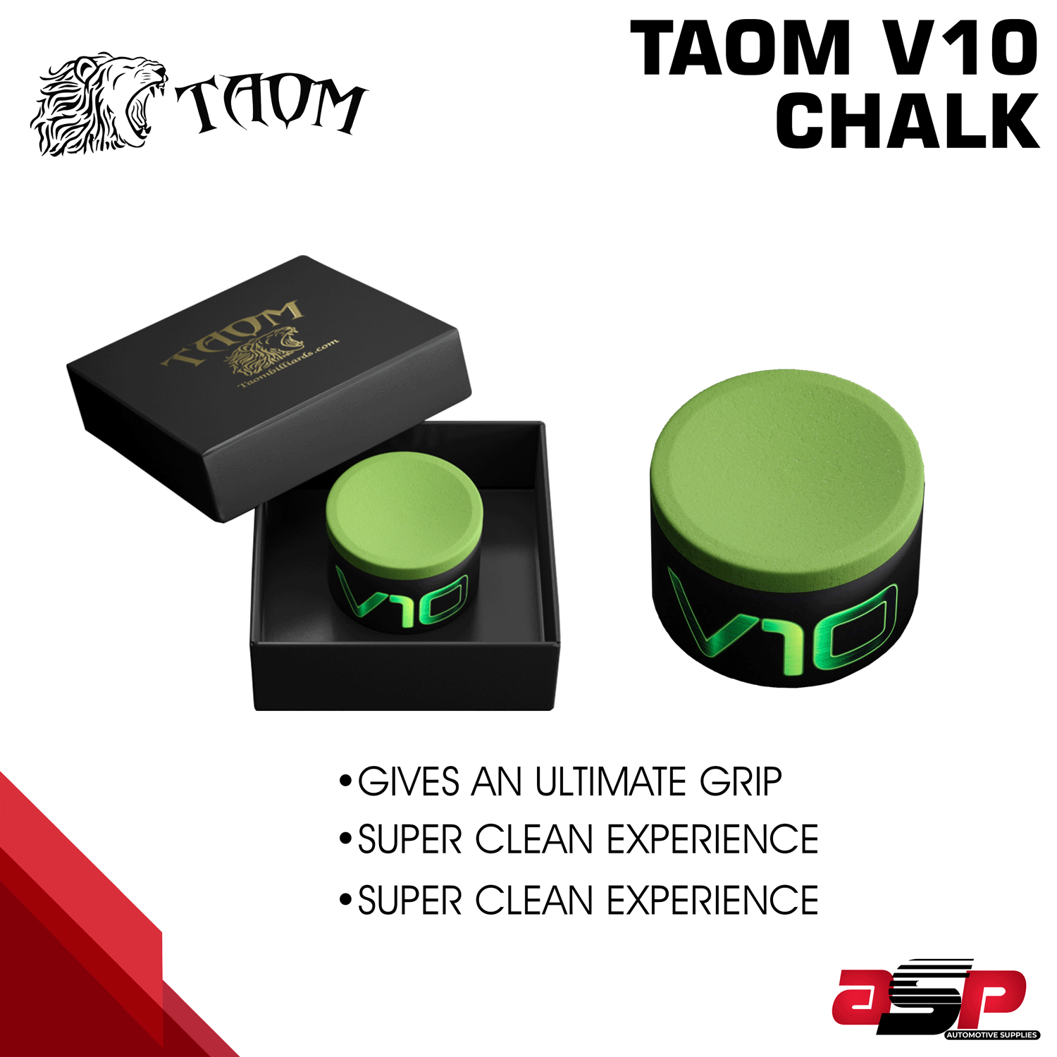 TAOM V10 Chalk Green Billiard CHALK (1 Piece) TISA NG TAKO | Lazada PH