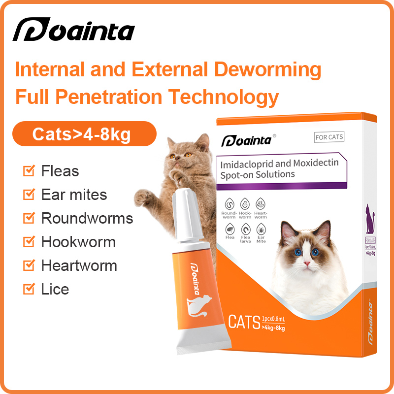 PUAINTA Anti Ticks and Fleas for Dogs and Cats Spot On Solutions ...