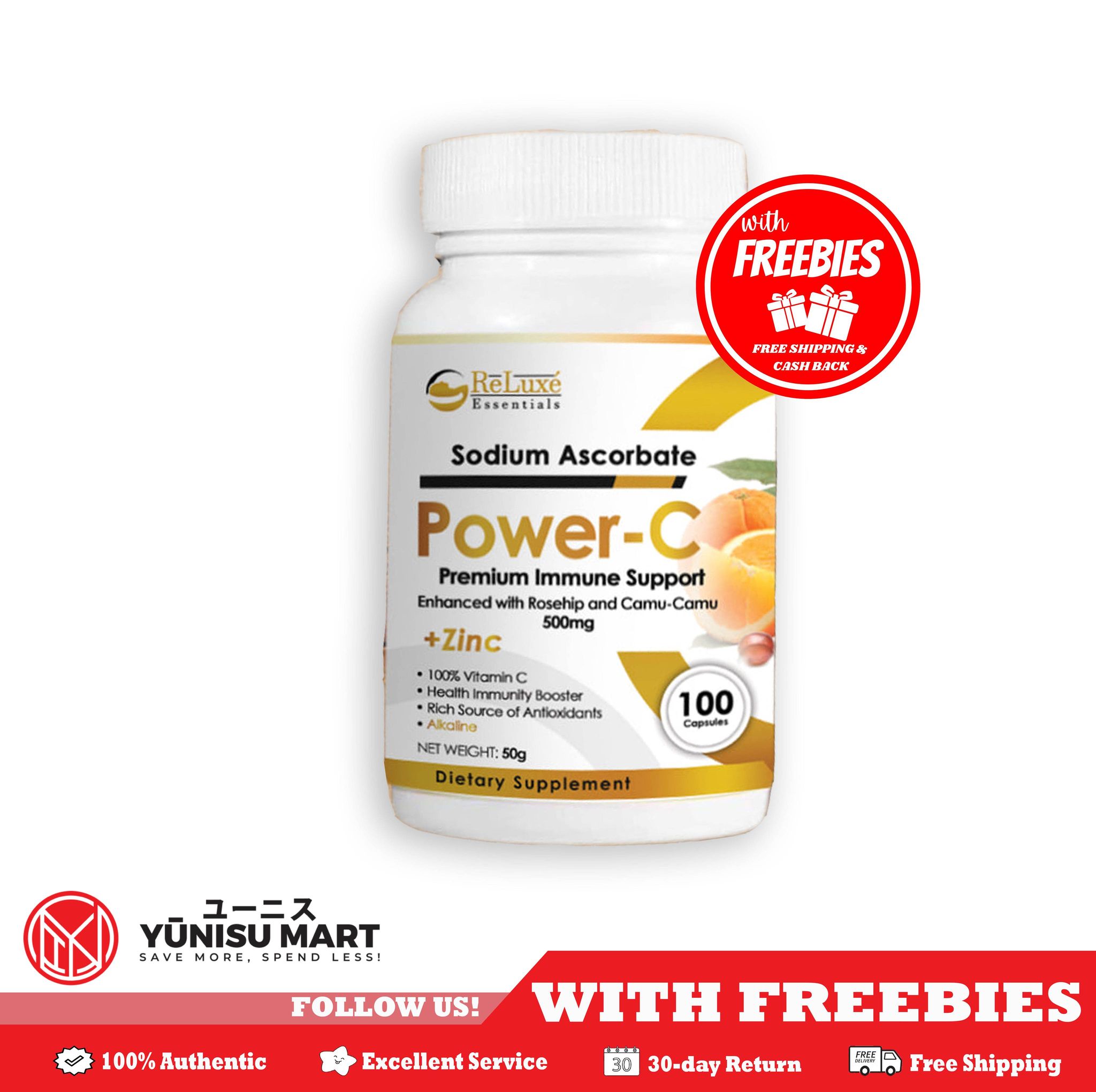 Reluxe Essentials Power C Bottles ( With Freebies) | Lazada PH