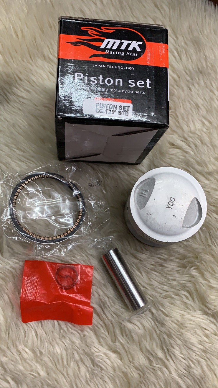 MTK PISTON SET CG-125 STANDARD | Lazada PH