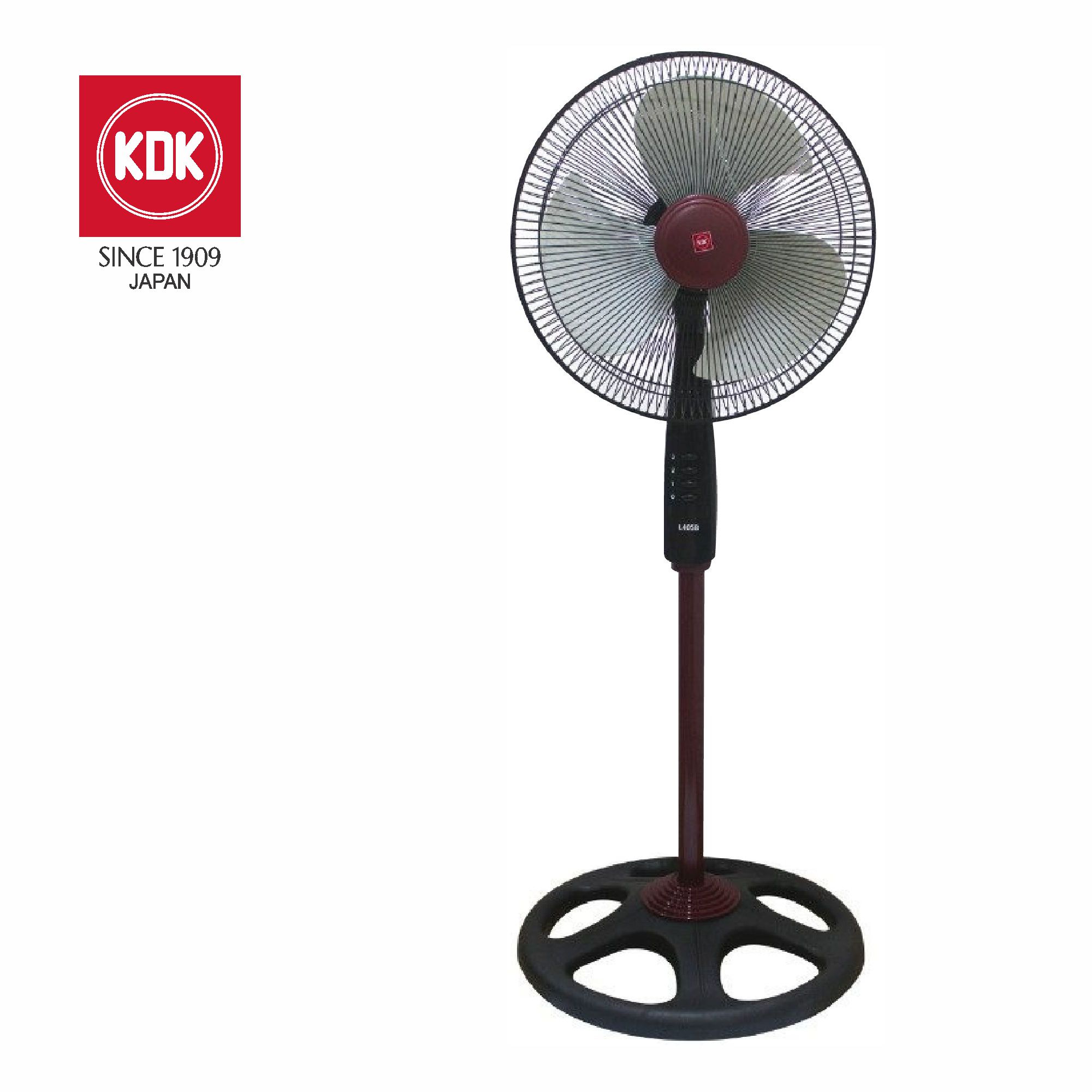 KDK Electric Fans | S405B-TR 16" Stand Fan | Tokyo Red | Avesco | Lazada PH