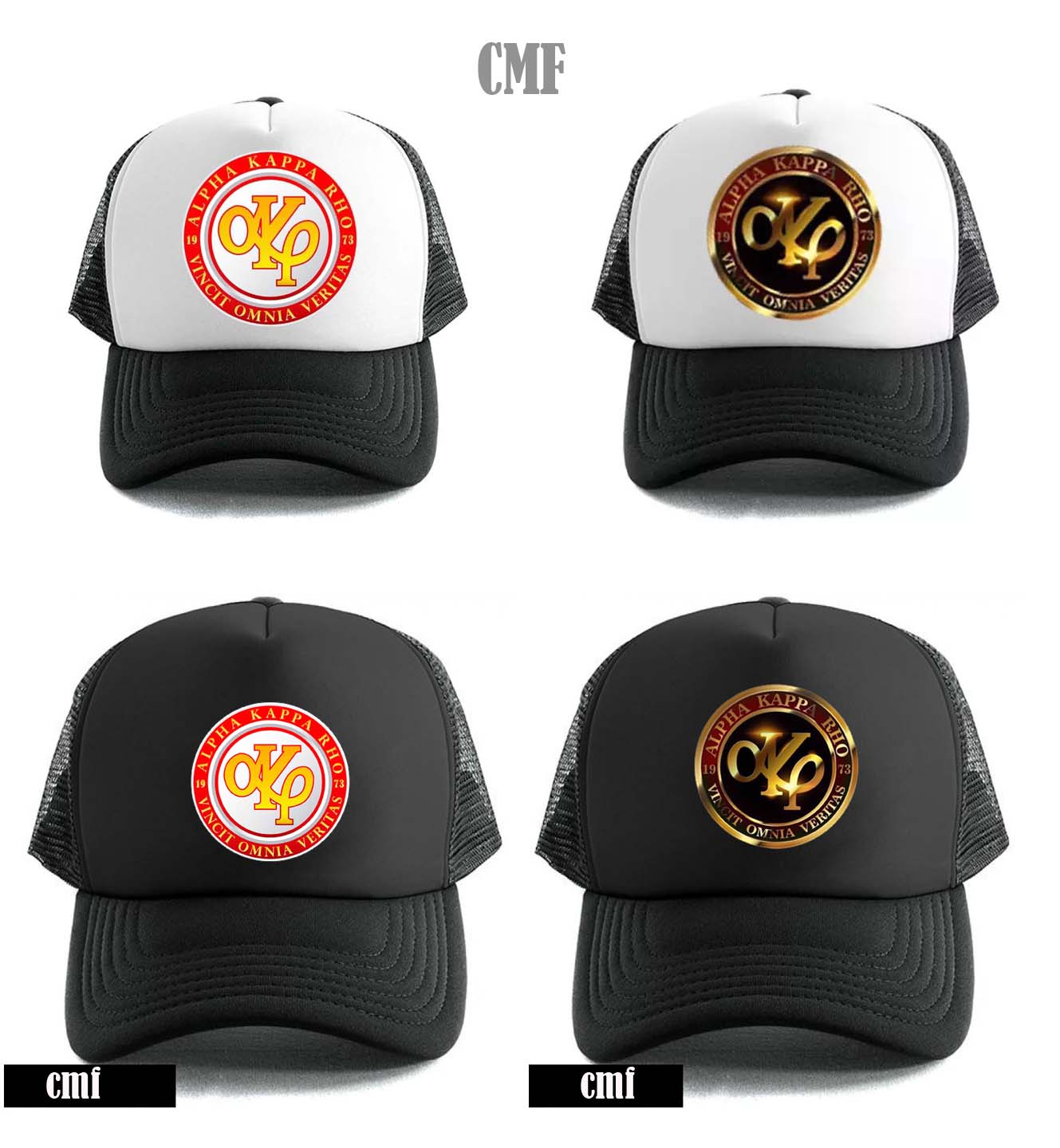 Alpha Kappa Rho AKP Cap RED AND GOLD LOGO | Lazada PH