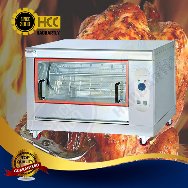 Automatic Chicken Rotisserie 6-Roller Gas Chicken Rotisserie Machine ...