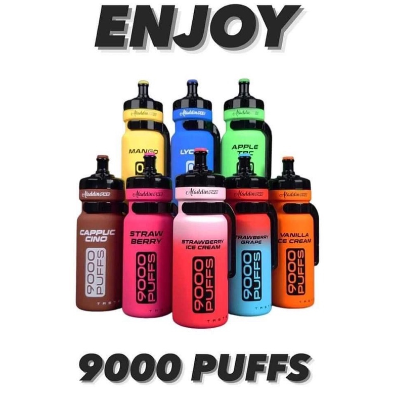 Enjoy 9000 Puffs 9k Dispo Disposable Legit | Lazada PH