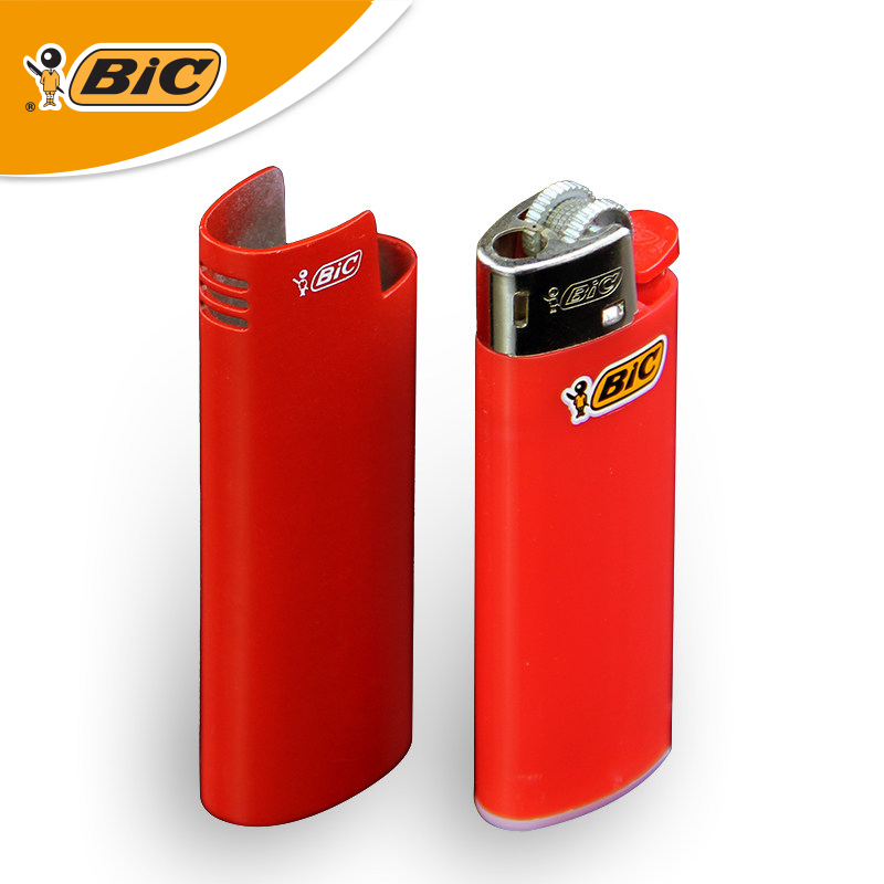 Bic J5Lighter Metal Toe Cap Guard French Imported Bick Disposable Flint ...