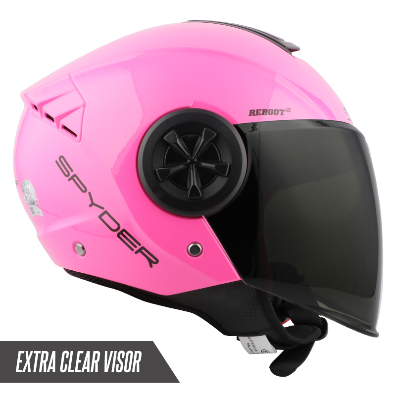 Spyder Open-face Helmet Reboot 2 P Series 0 (FREE CLEAR VISOR) | Lazada PH