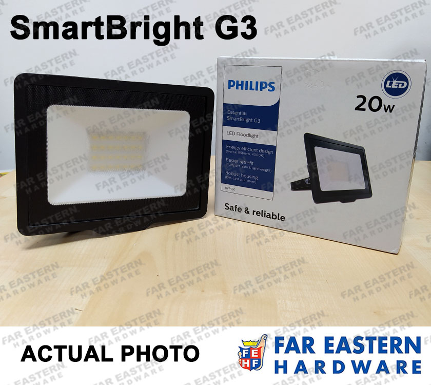 PHILIPS LED Floodlight Cool White 10W 20W 30W 50W SmartBright Flood ...