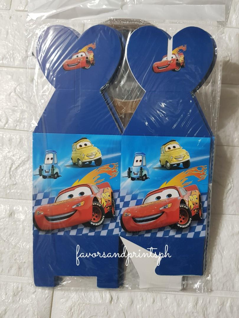 CARS / POKEMON CANDY LOOT BOXES / FAVOR BOXES (12pcs/pack) | Lazada PH