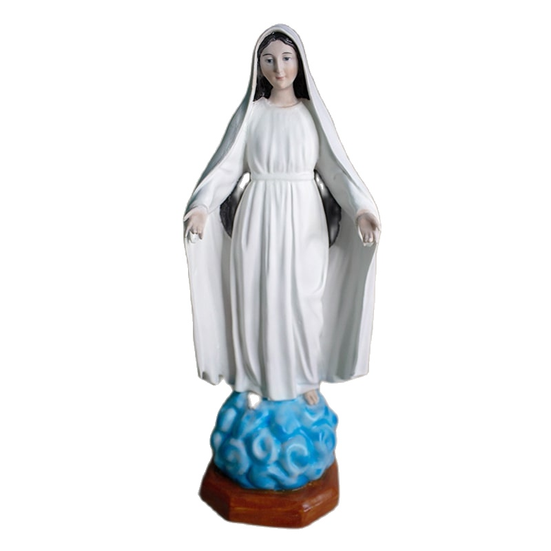 OUR LADY MARY MEDIATRIX OF ALL GRACE 14" inches Religious Figurine ...