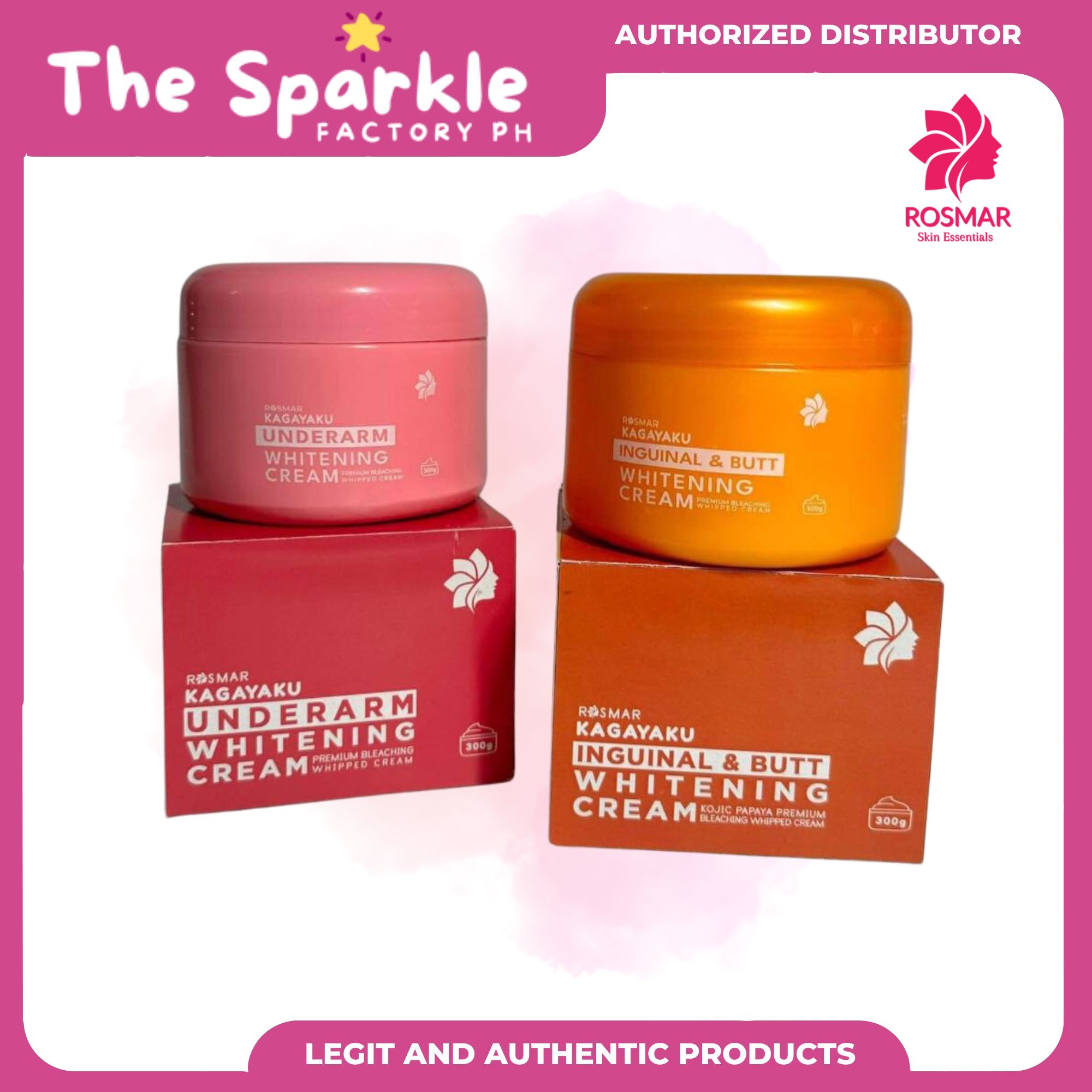 Authentic Rosmar Skin Essentials - Kagayaku Undearm, Inguinal & Butt ...