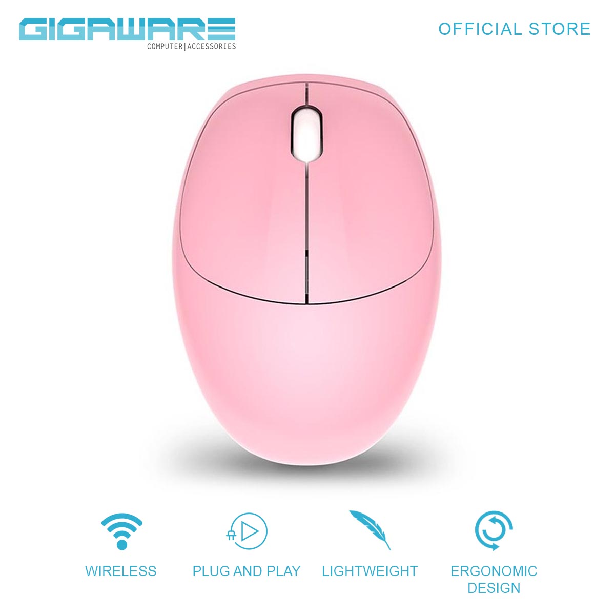 Gigaware Mofii 2.4GHz Wireless Mouse Compact and Lightweight for PC ...