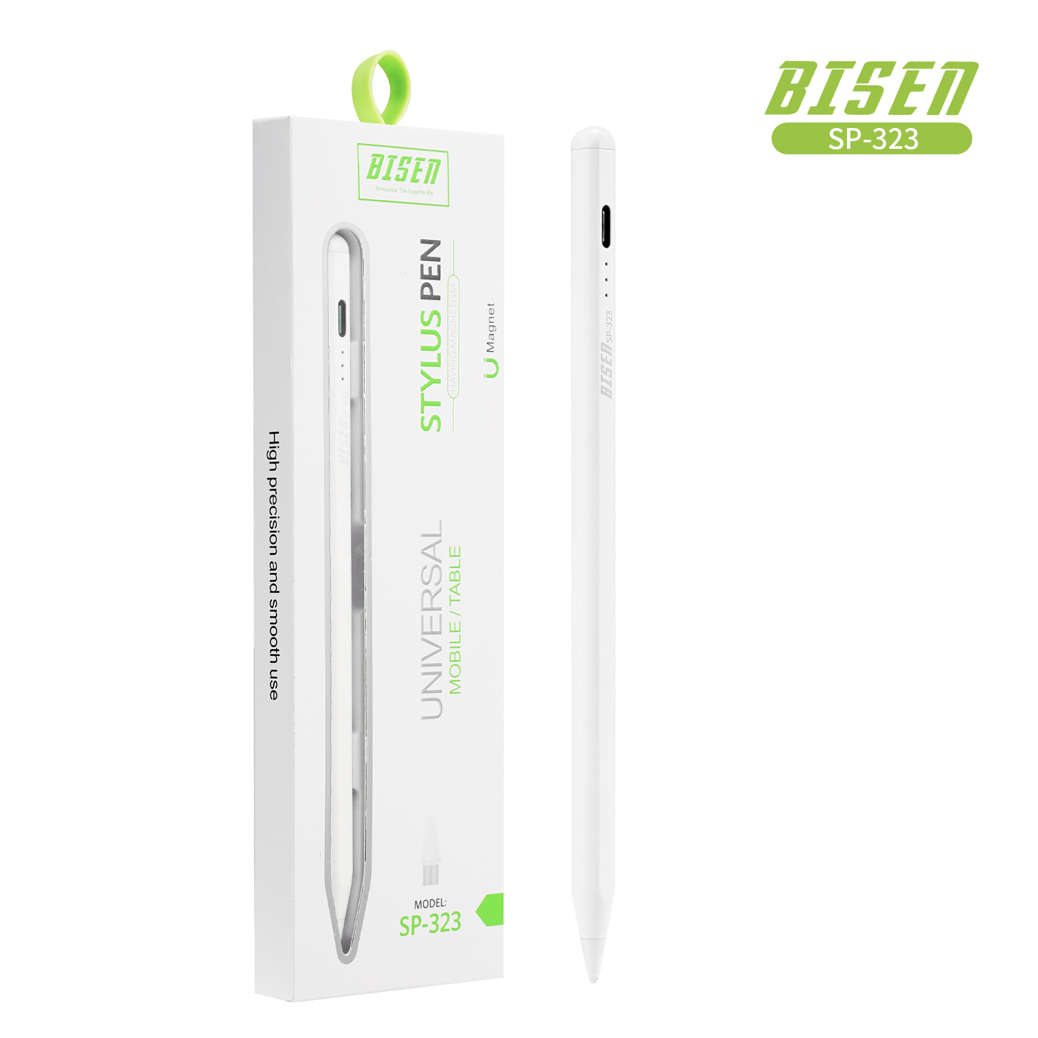 BISEN SP-323 Universal Magnetic Stylus Pen For Android & OS Digital ...