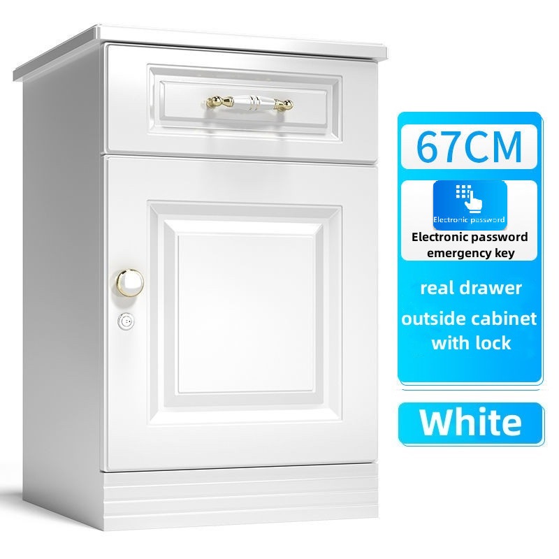 [1 year warranty] Luxury invisible bedside table/fingerprint + digital ...