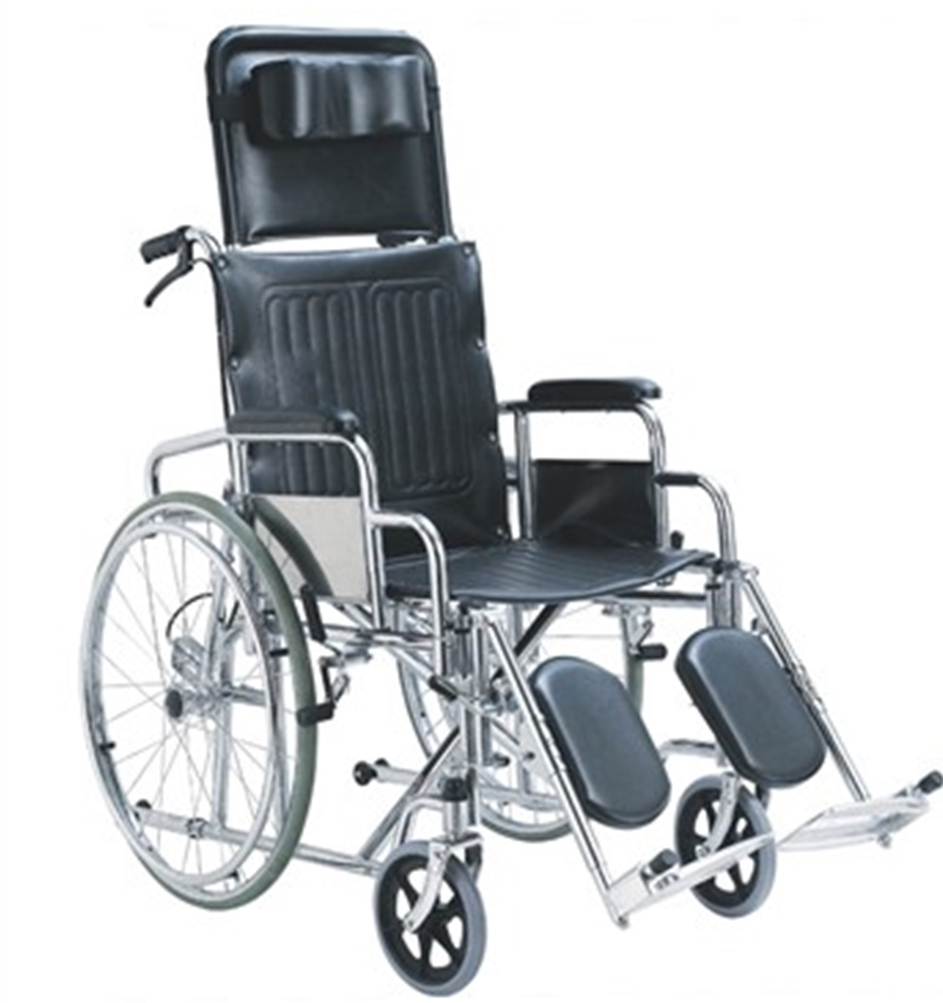 Reclining Wheelchair with Commode Toilet Reclining Wheelchair Commode ...