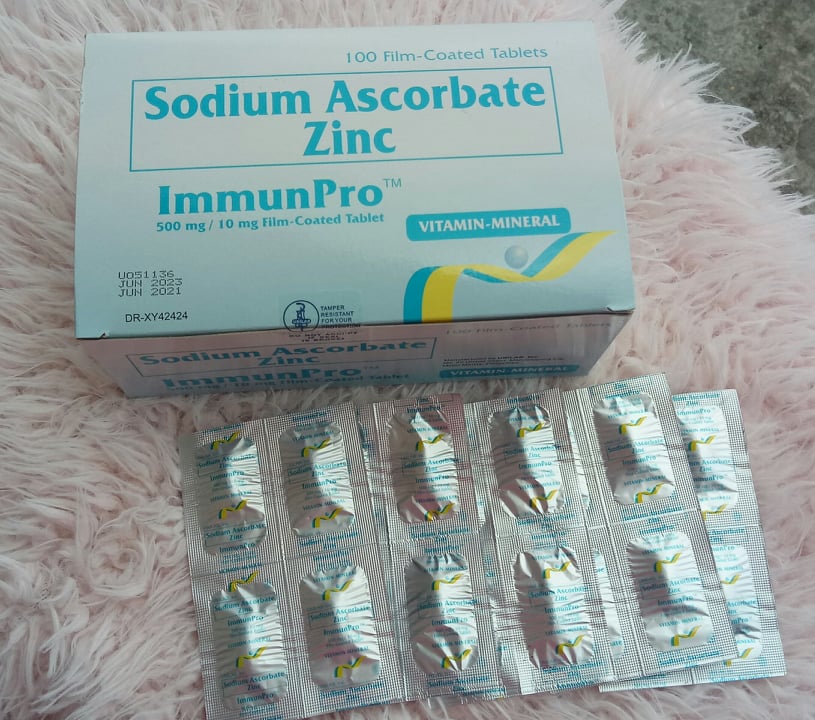 Immunpro Vitamin C and Zinc 20 Tablets | Lazada PH