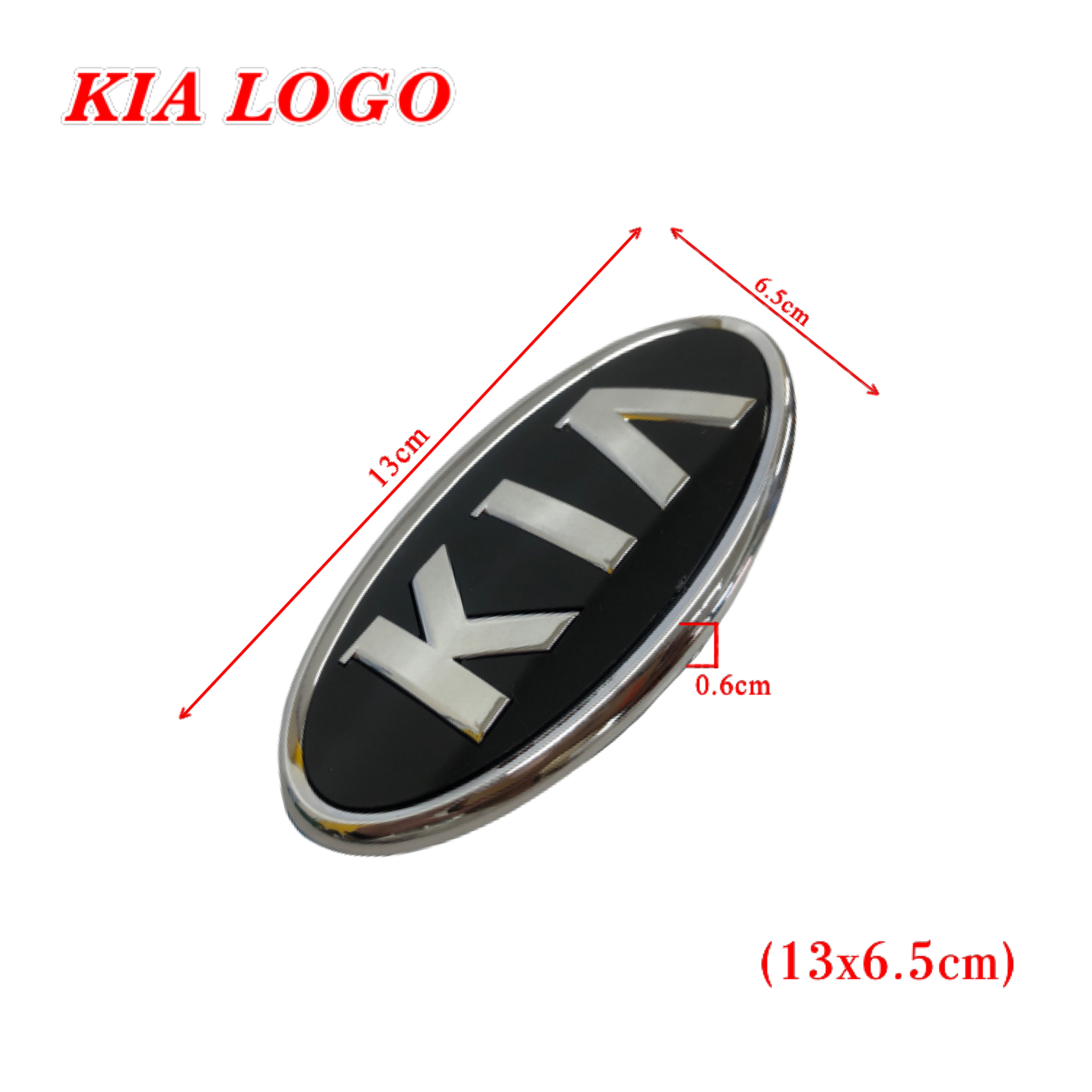 OAPC KIA Car Logo Emblem Car Front Grille Emblem Logo Rear Trunk Badge ...