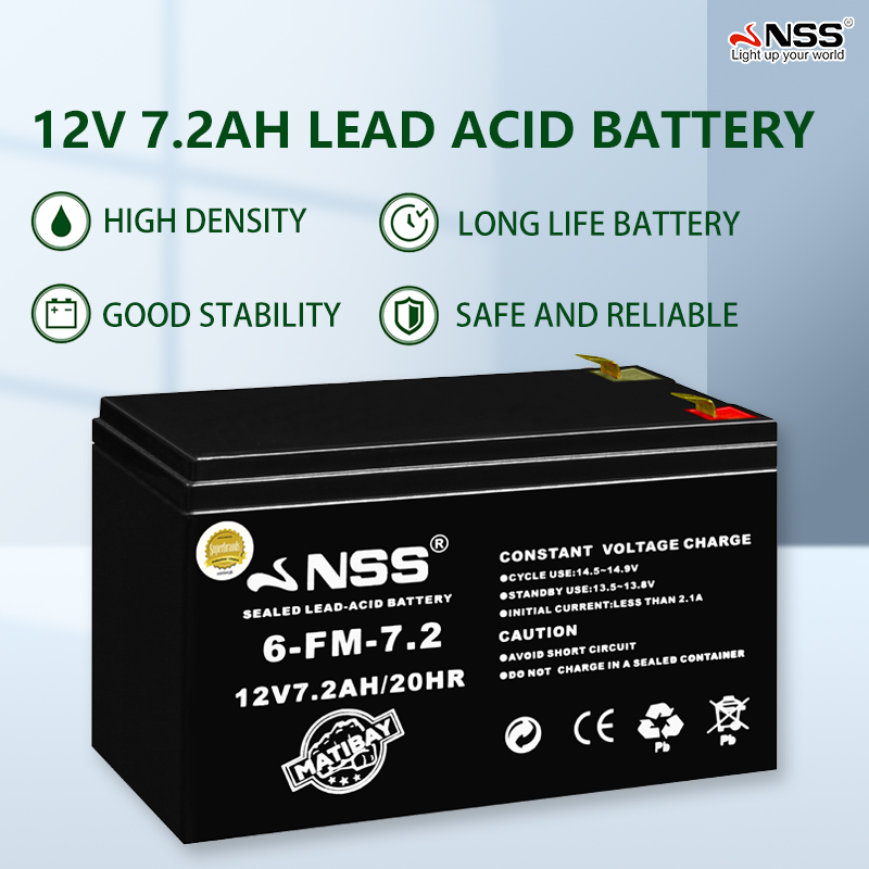 NSS Solar Battery 12v 100% Original Rechargeable Heavy Duty Battery 4 ...