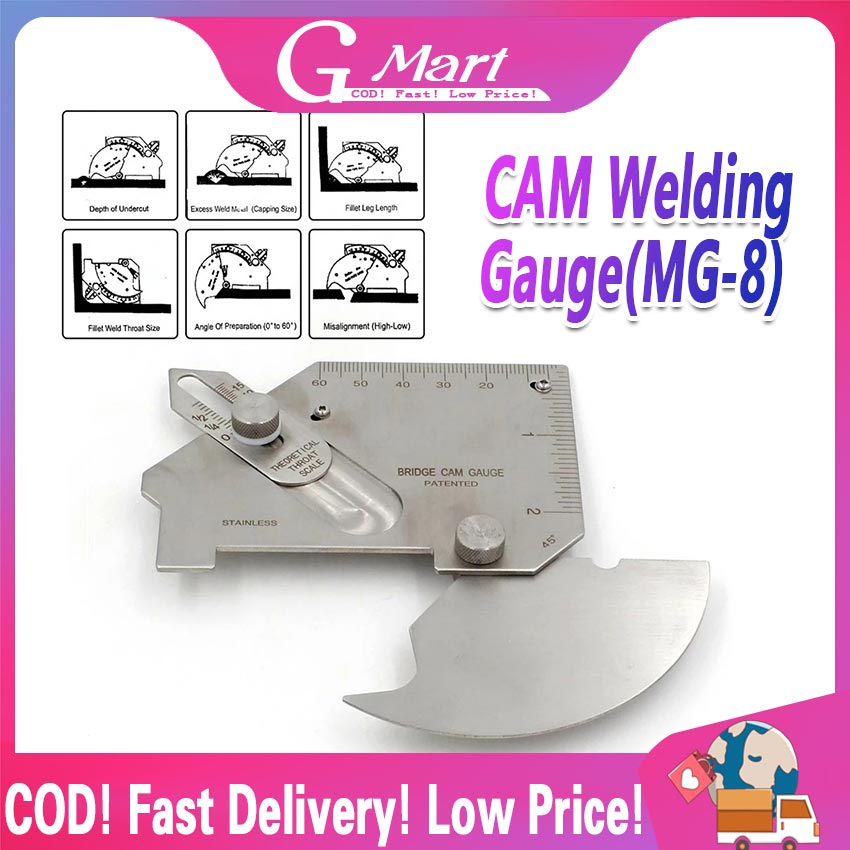 Multi-function Cam Type Weld Inspection Ruler Welding Height ...