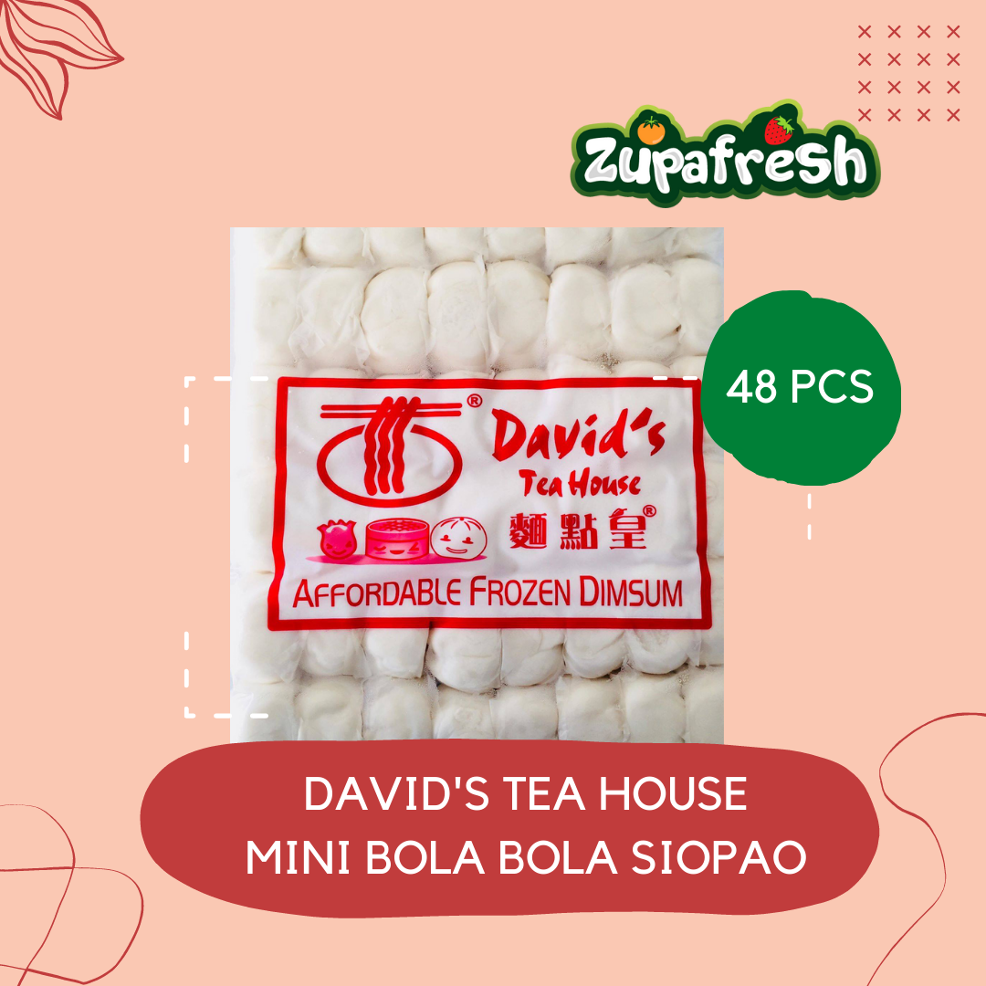 DAVID'S TEA HOUSE MINI BOLA BOLA SIOPAO (48 PCS) | Lazada PH